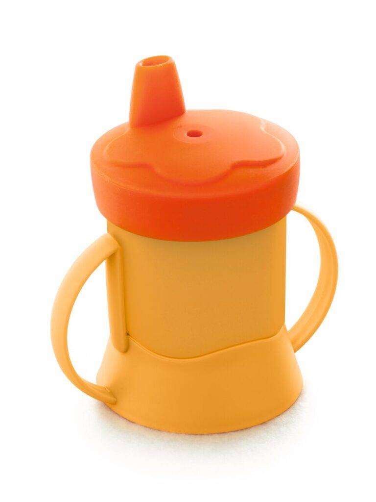 Koop nu de fijne Tuitbeker oranje - anti lek beker bij Tuppershop.nl