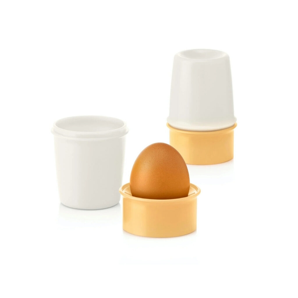 Koop nu de Set 2 Eierdopjes geel bij Tuppershop.nl